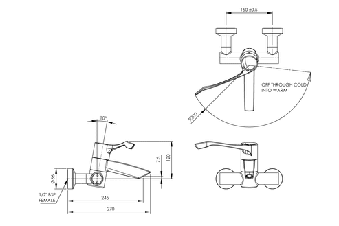 Aquablend® SQX® Surgeon Mixer - Enware