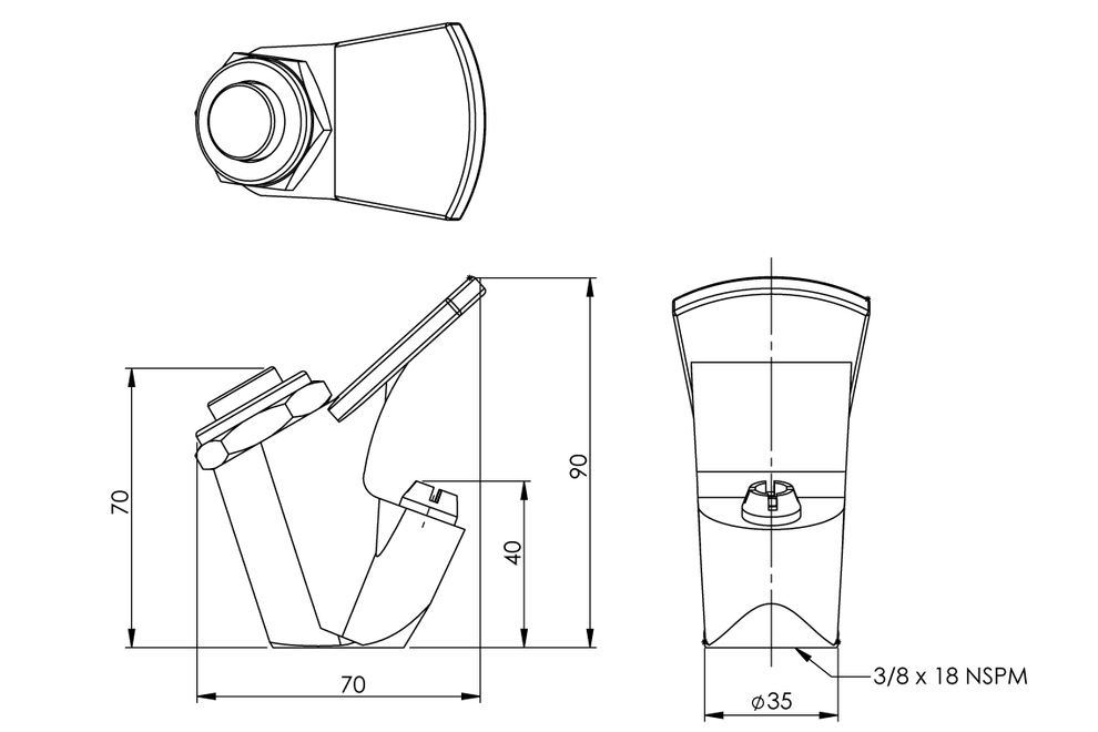 Hob Mounted Bubbler - spare part - Enware