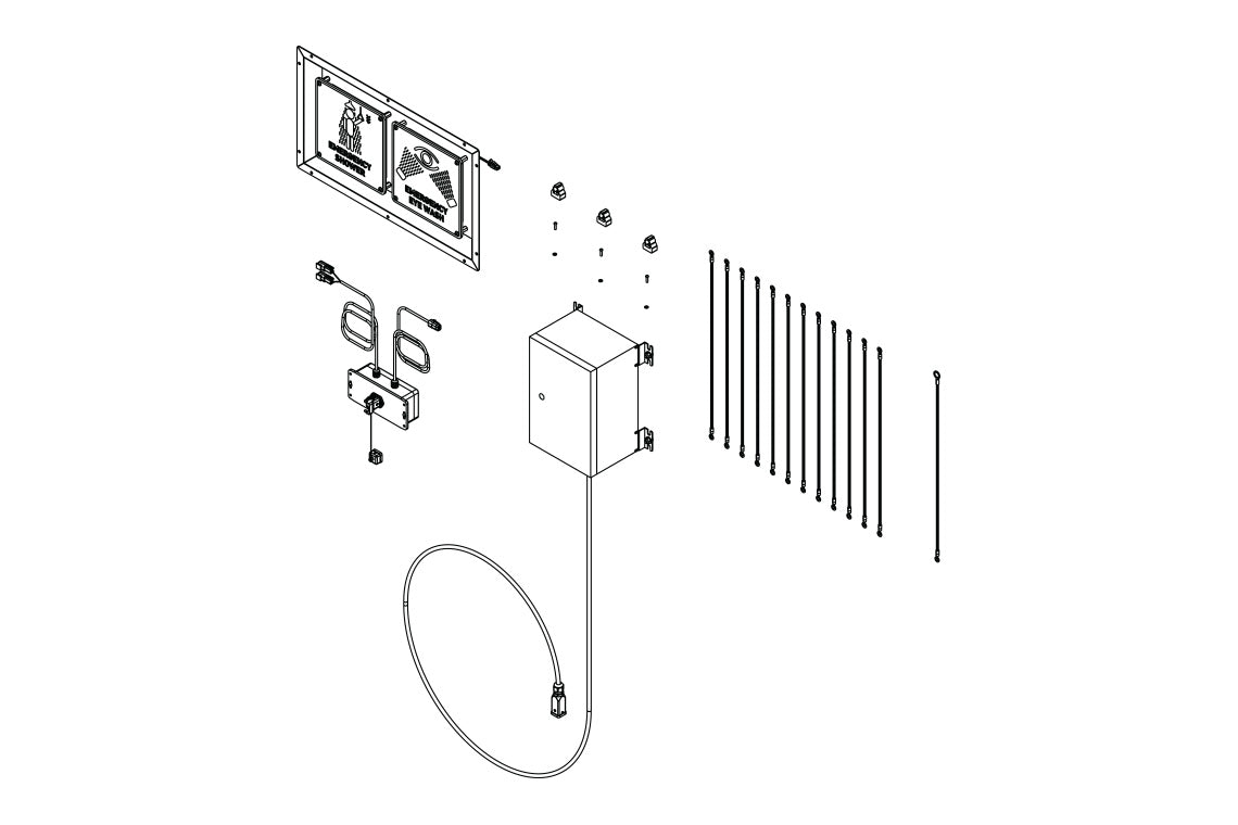 Emergency Tank Shower 1400L - Backlit Sign – Enware