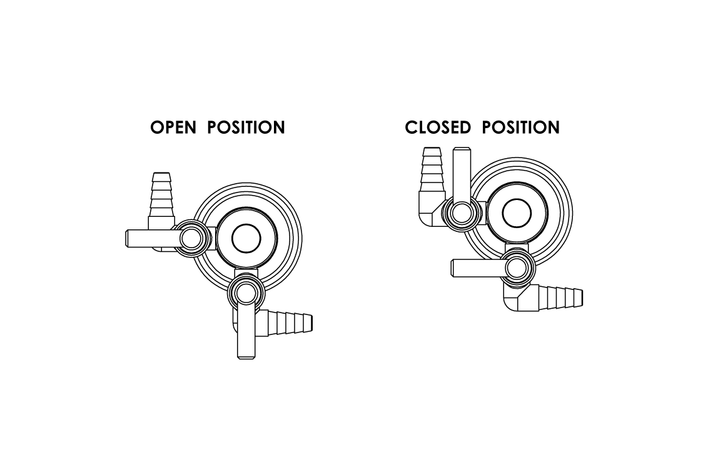 Type 40 - 2 Way Right Angle Gas Turret 90 Degree - Non-Return Valve ...