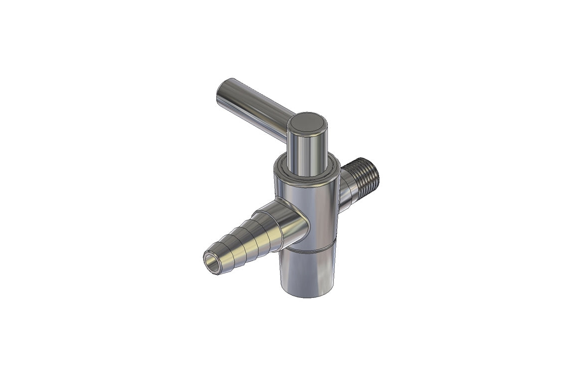 Gas Plug Tap 1/8 Inch 7Kpa - Enware